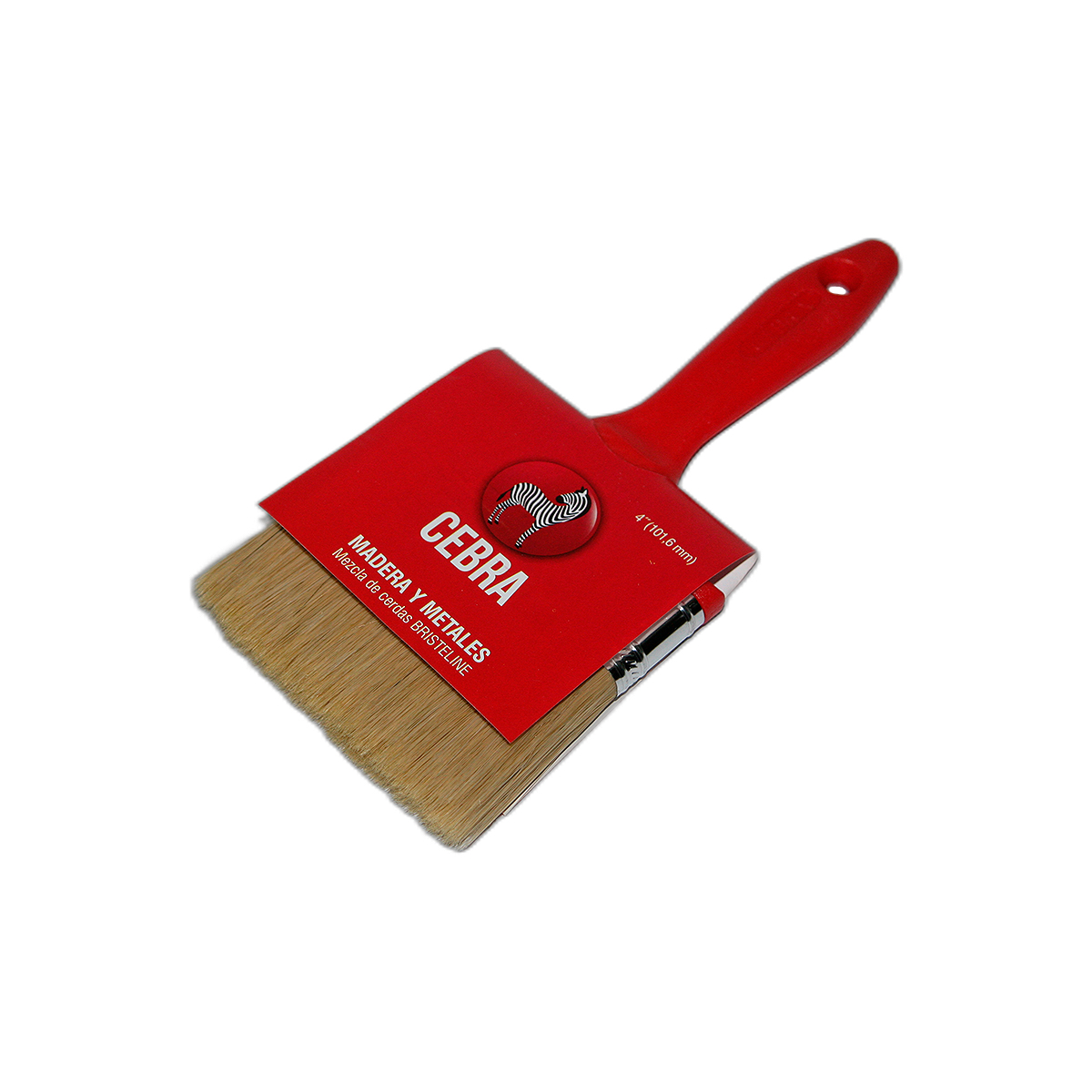 BROCHA MADERA Y METALES CEBRA, 4" - Procura Center